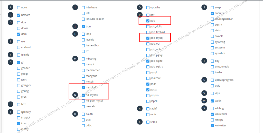 Hướng dẫn sửa lỗi "Your PHP Installation Appears to Be Missing the MySQL Extension Which Is ...